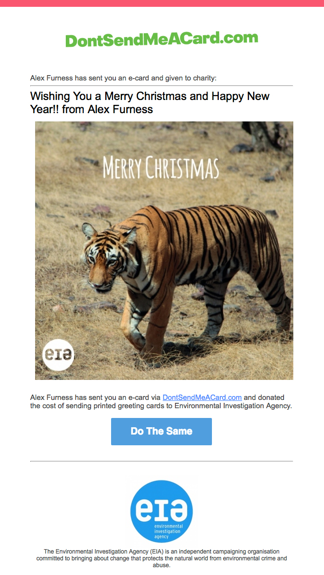 DontSendMeACard.com | How it Works